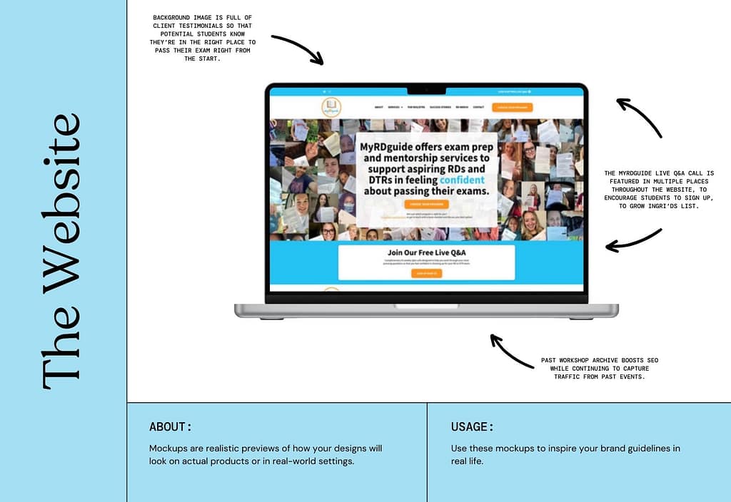 Streamlining Operations to Reach More Students: The MyRDguide Website Overhaul - Wandersoul Co